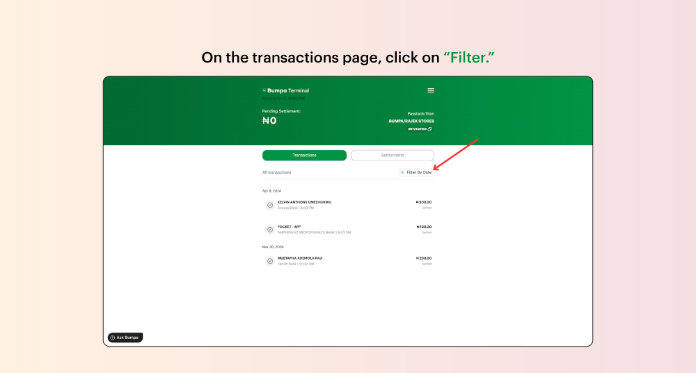 Bumpa App Guide - Collecting Payments | Bumpa Business Academy
