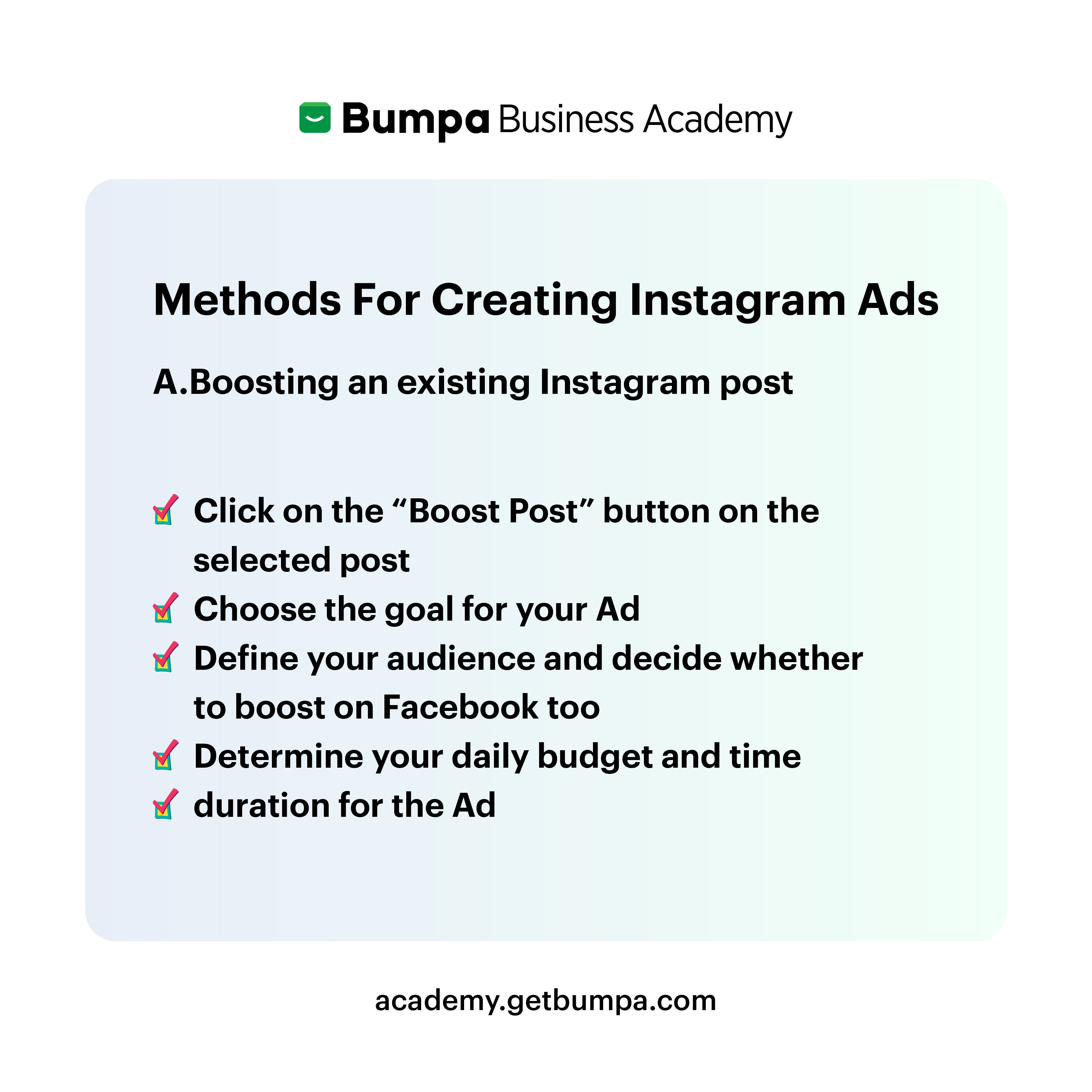 Getting Started With Instagram For Business | Bumpa Business Academy