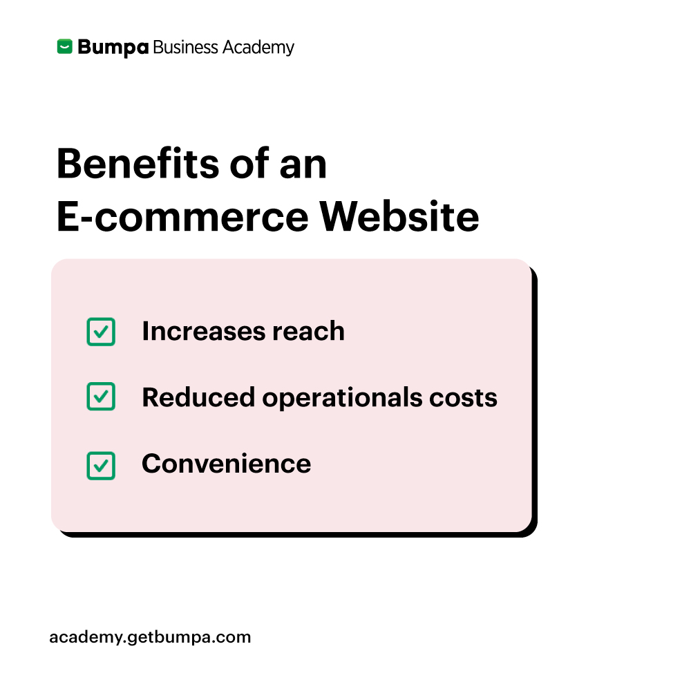 E-commerce Websites: All You Need To Know To Build Your First | Bumpa ...