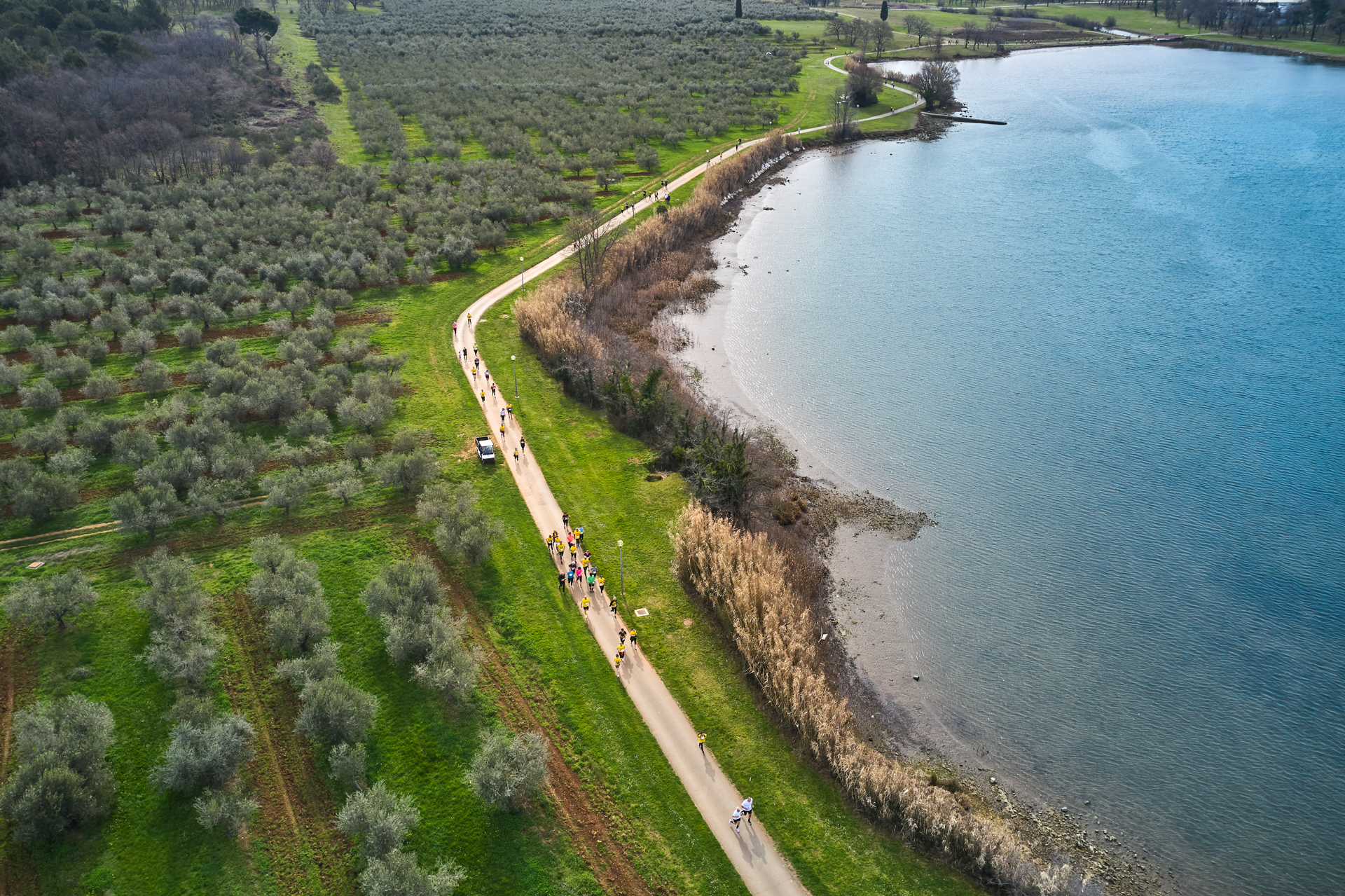 Plava Laguna Halfmarathon race held in Poreč