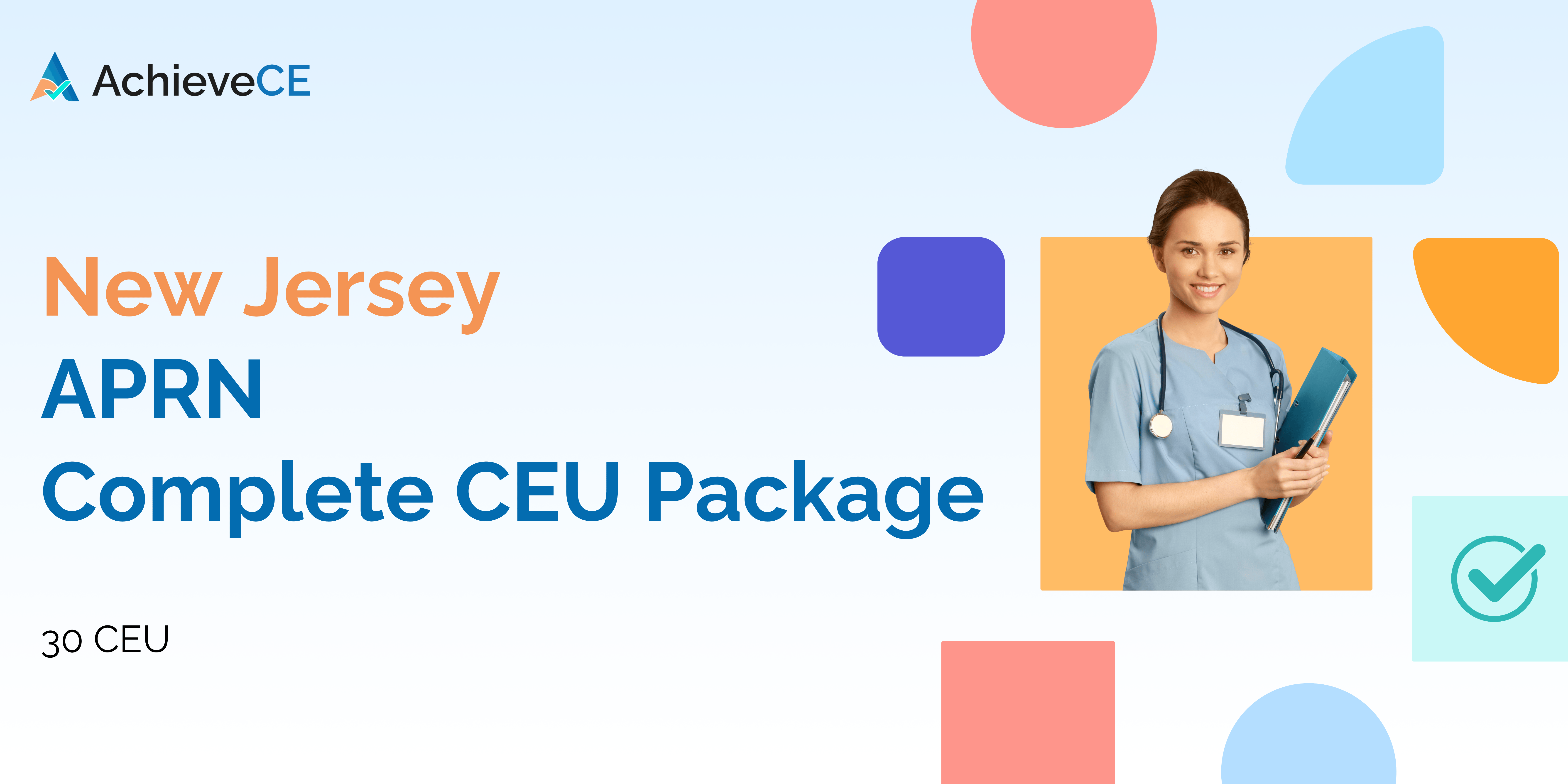 AchieveCE | New Jersey APRN Complete CEU Package | AchieveCE