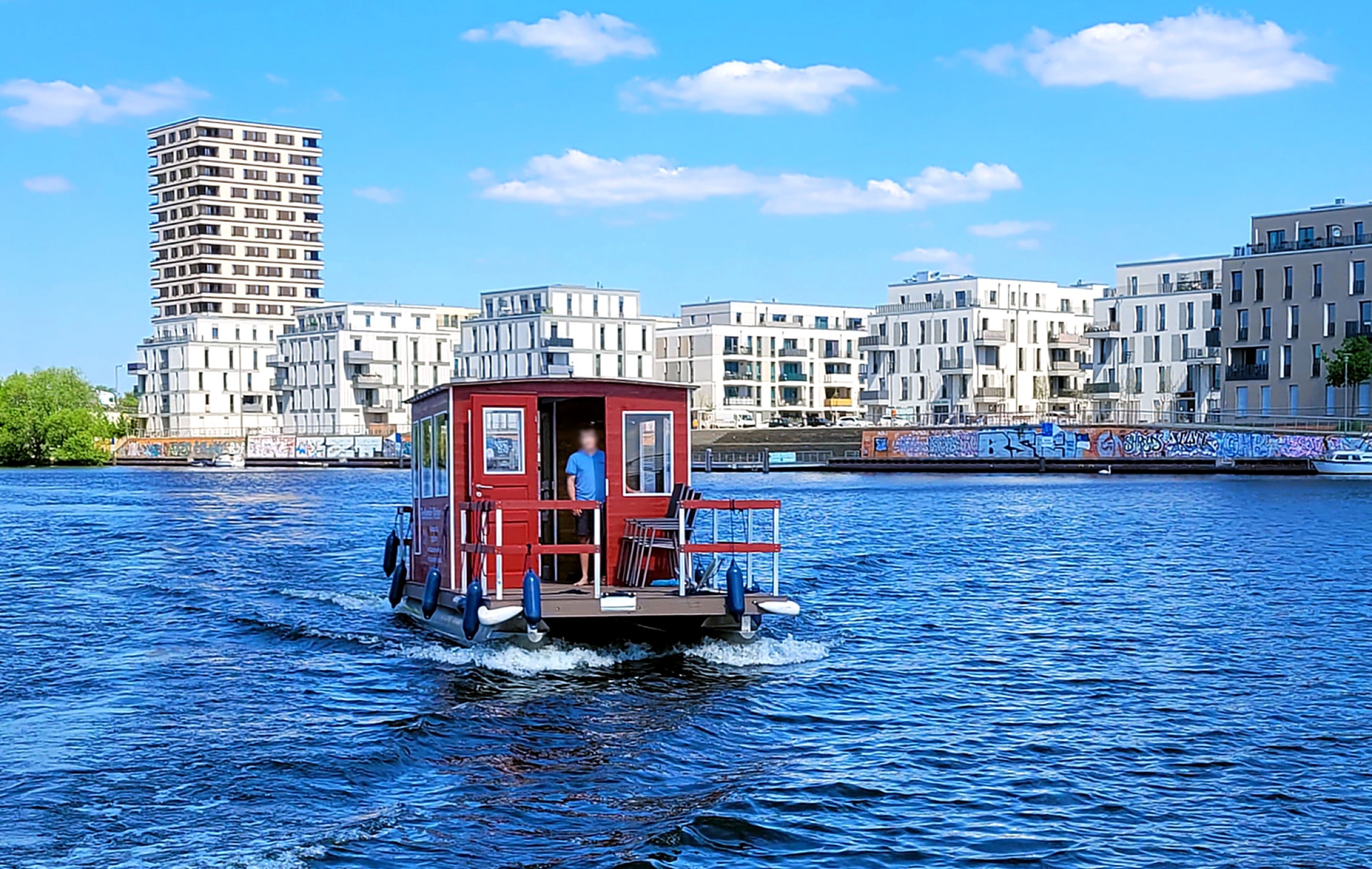 Barbecue Raft Berlin | Raft Rental Spandau