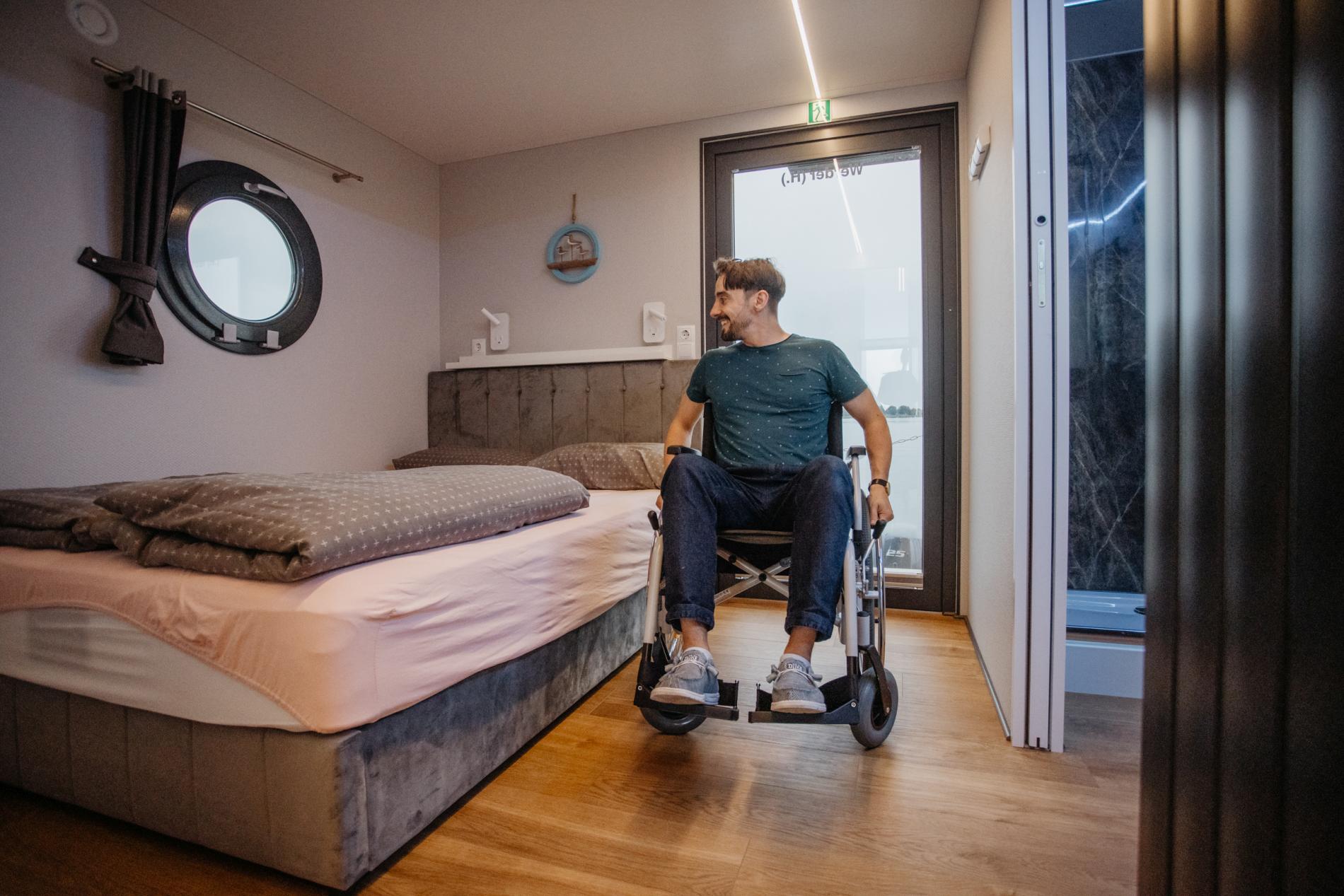 Houseboat HaJo for Hire | Barrier-Free