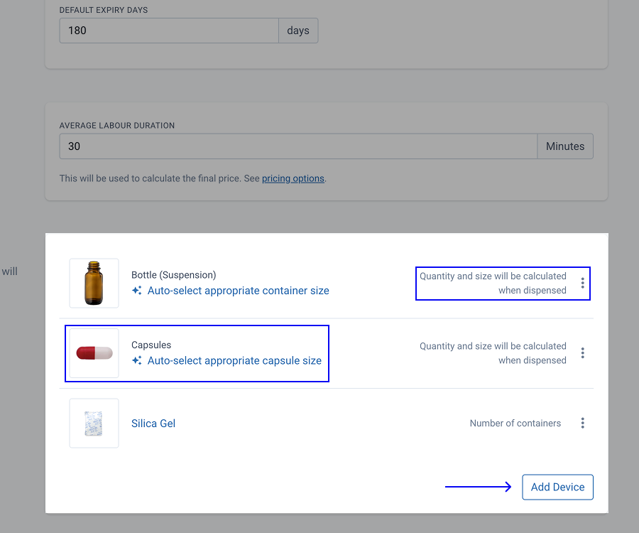 How to manage devices and consumables in Compound Direct | Compound Direct