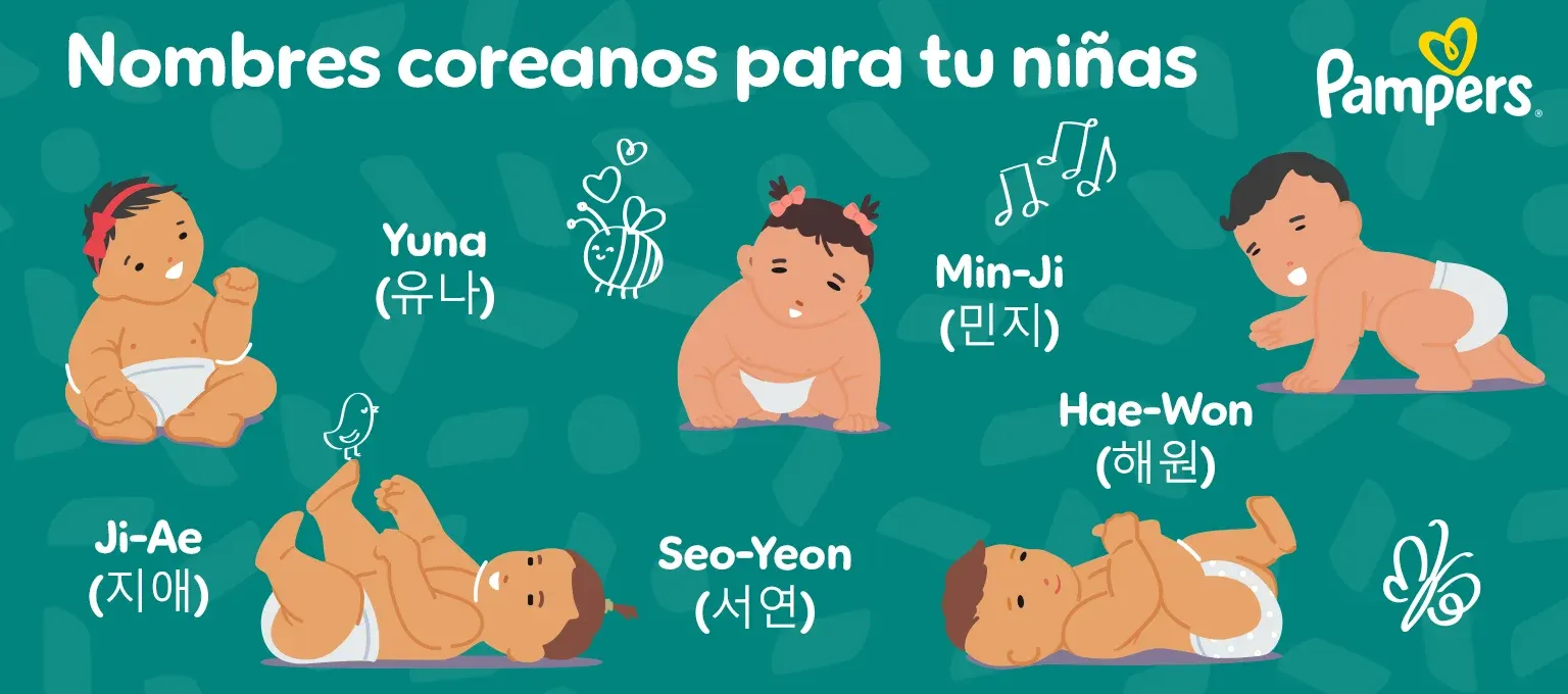Nombres coreanos para niñas | Pampers® Chile