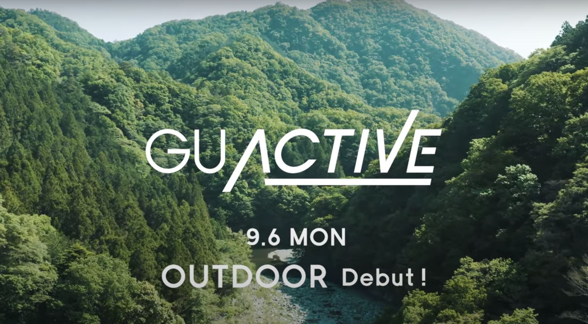 GU｜GU ACTIVE OUTDOOR | invisi
