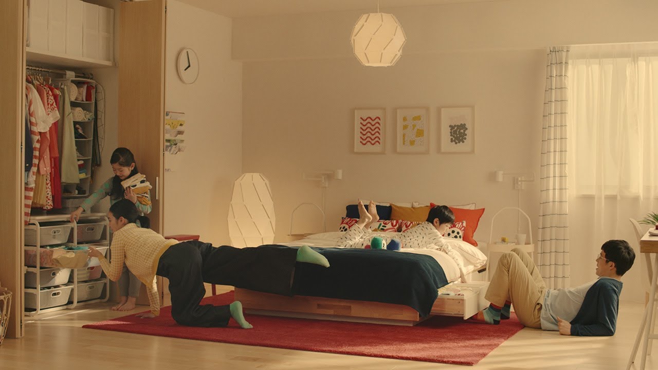 IKEA JAPAN | 家族でエクササイズ アルゴート篇 | invisi