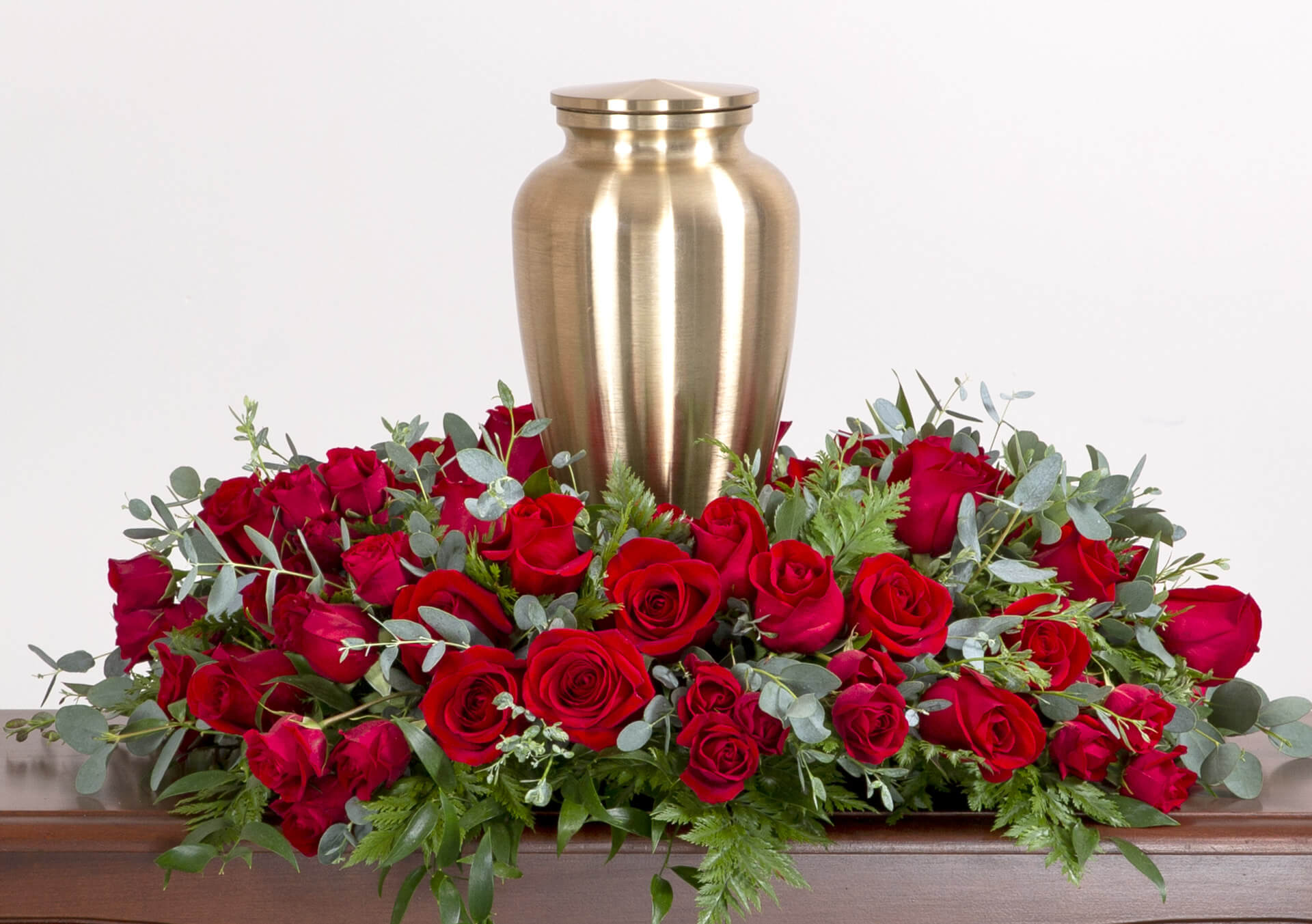 Shop Up Rose Remembrance Urn Flower Arrangements | Bachman's