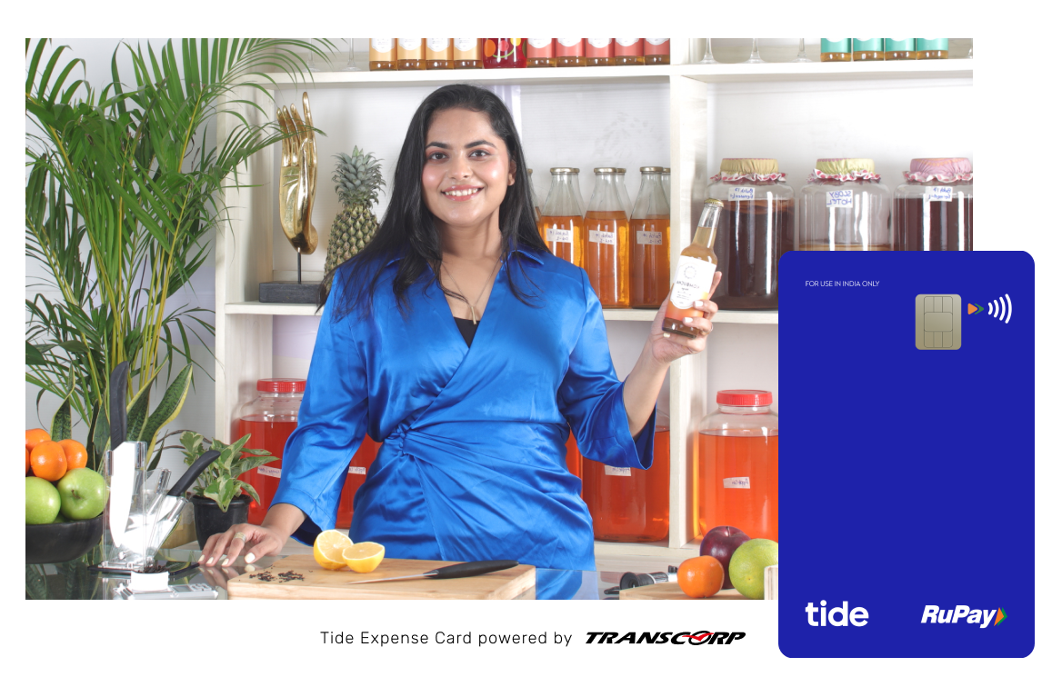 Tide IN Expense Card Application | Tide Business India