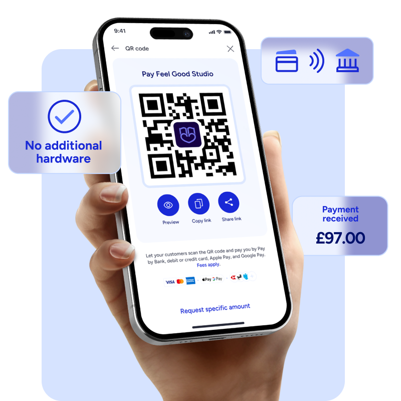 Accept QR code payments | Scan to pay in seconds | Tide Business