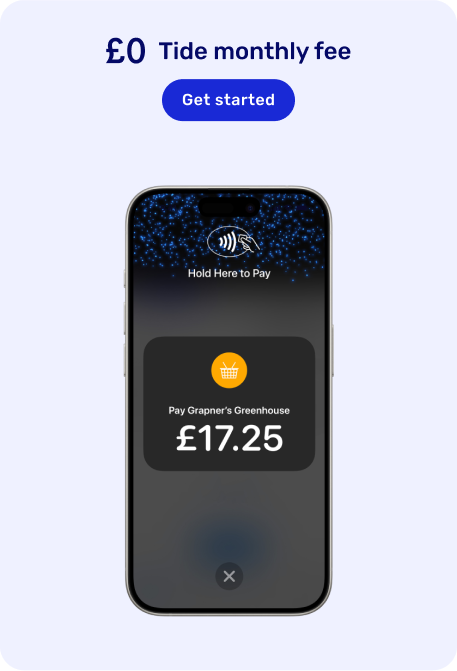 Card Reader | Tap to pay | Tide Business