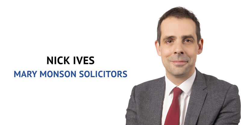 Nick Ives | Criminal Defence | Mary Monson Solicitors