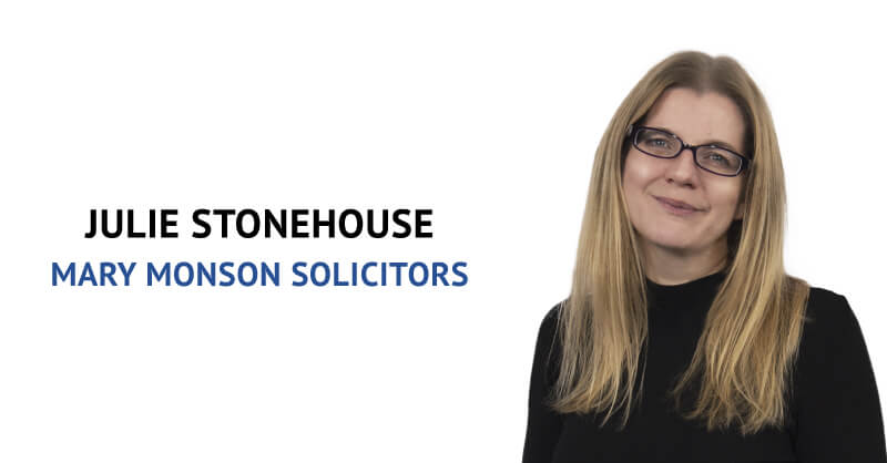 Julie Stonehouse | Mary Monson Solicitors