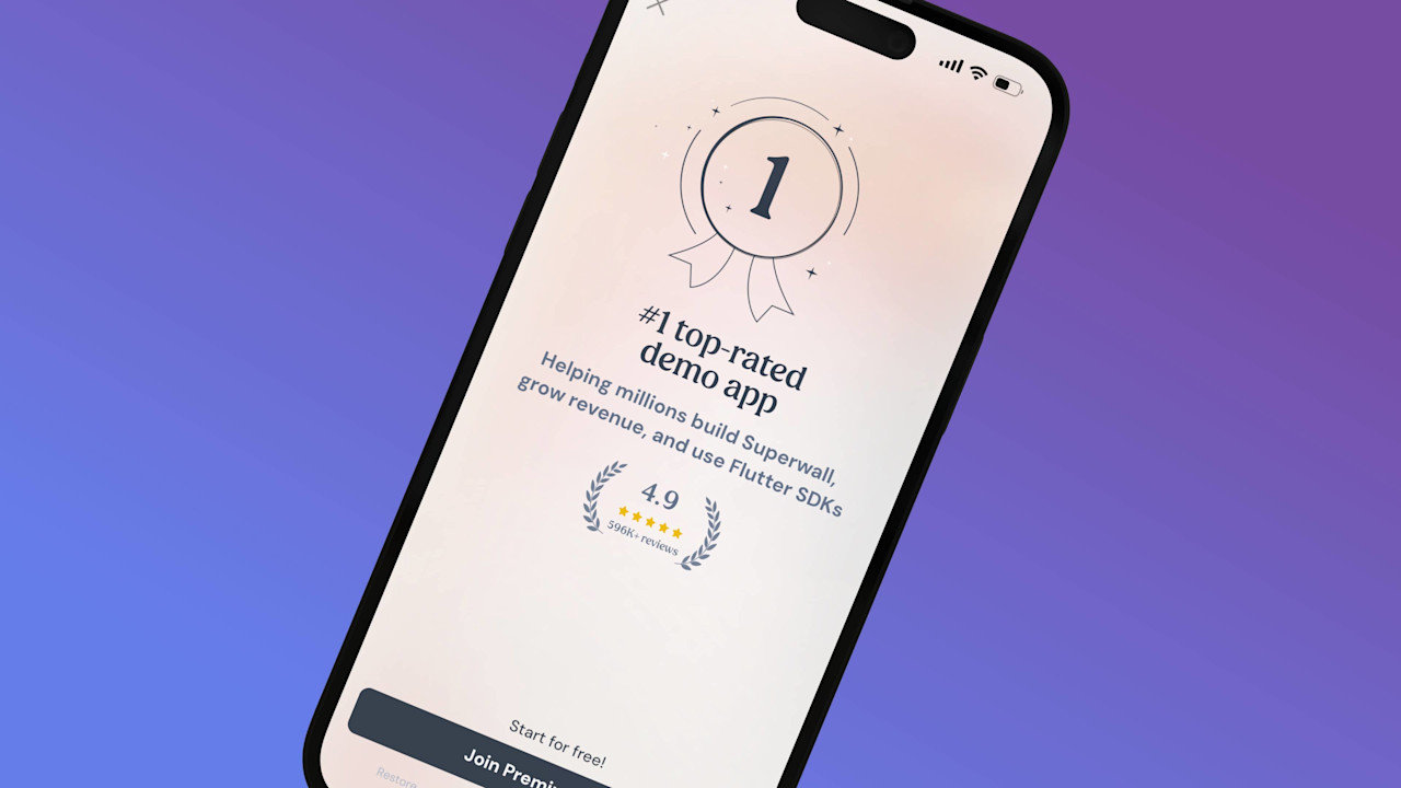 Integrating Superwall in your Flutter App — Superwall - Superwall