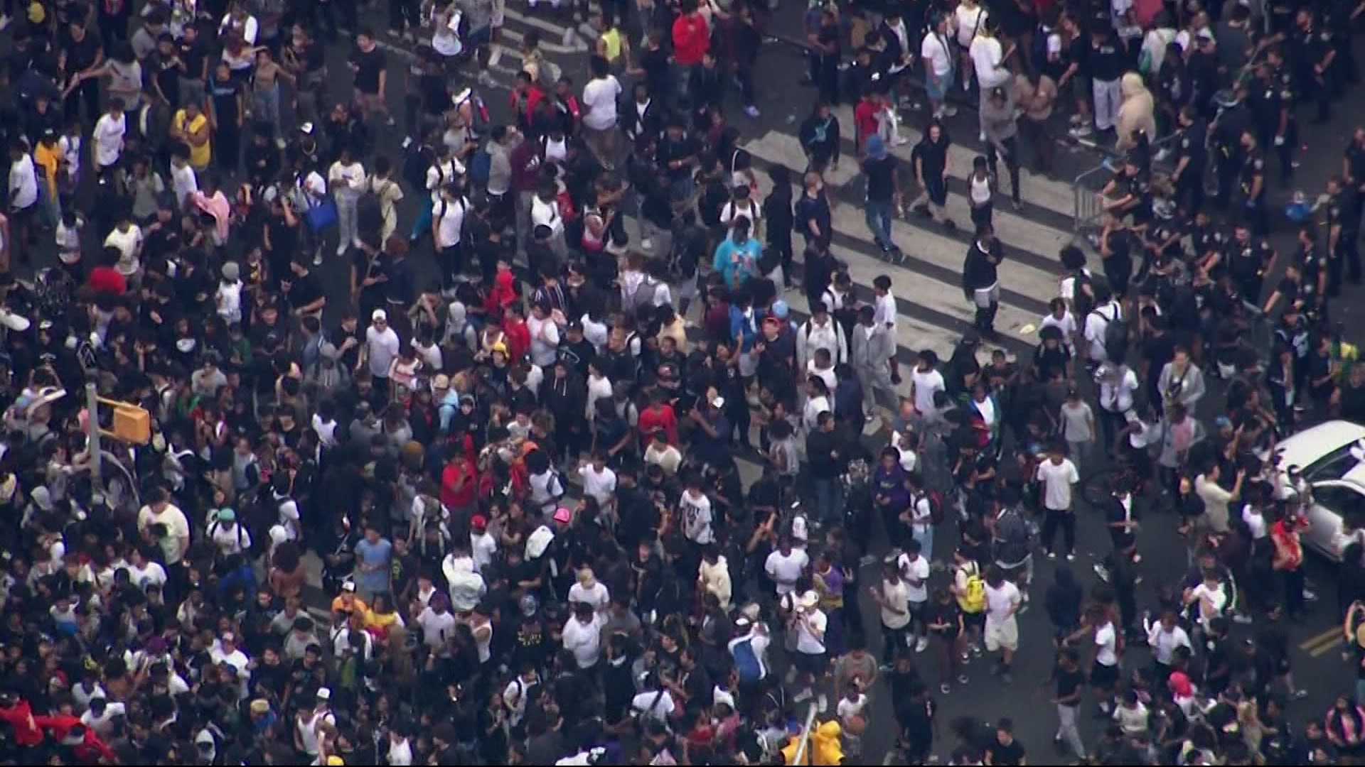 Police: Streamer Kai Cenat charged with inciting Union Square riot