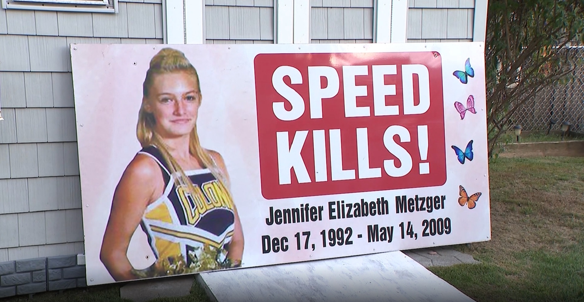 Family of teen killed in crash told to take down sign warning of ...