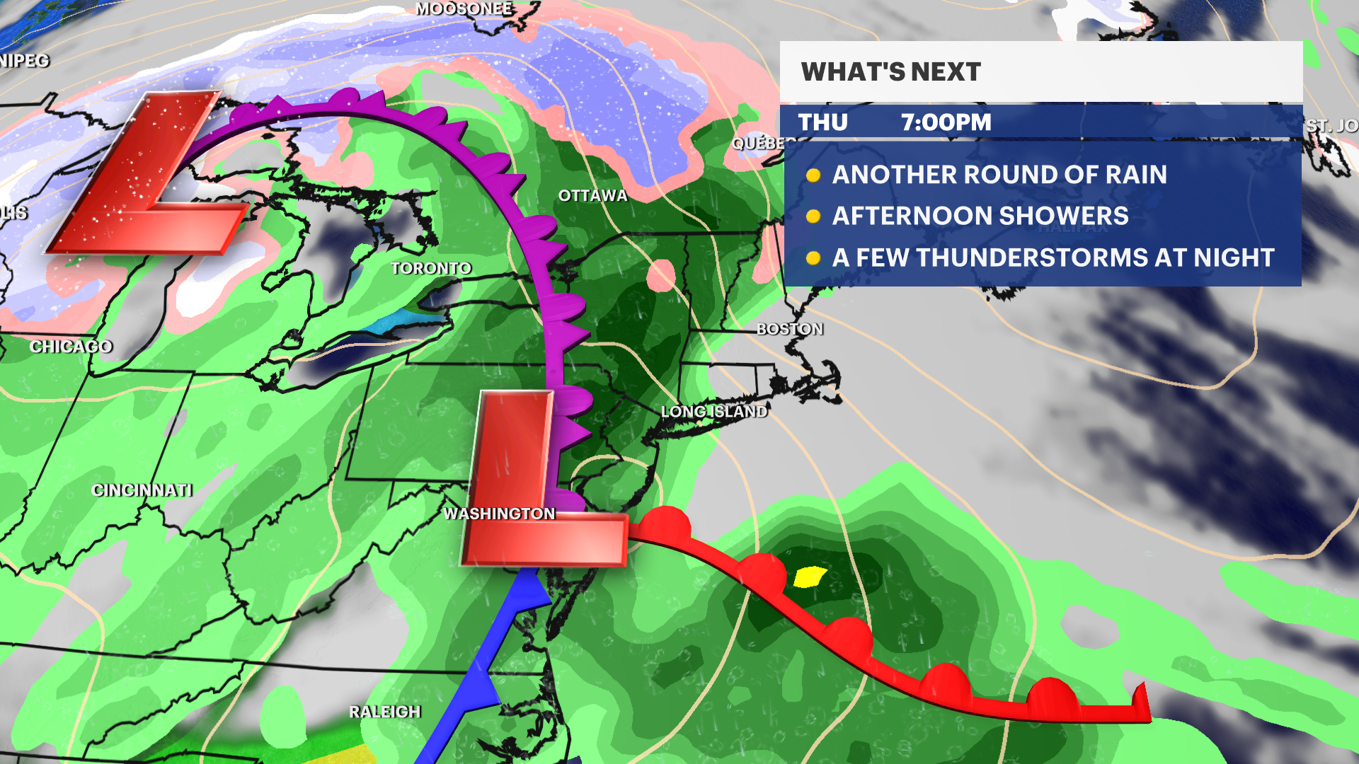WEATHER TO WATCH: Foggy with drizzle overnight, heavier rain and ...