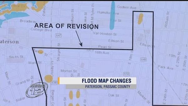 Lawmakers announce changes to Paterson flood maps