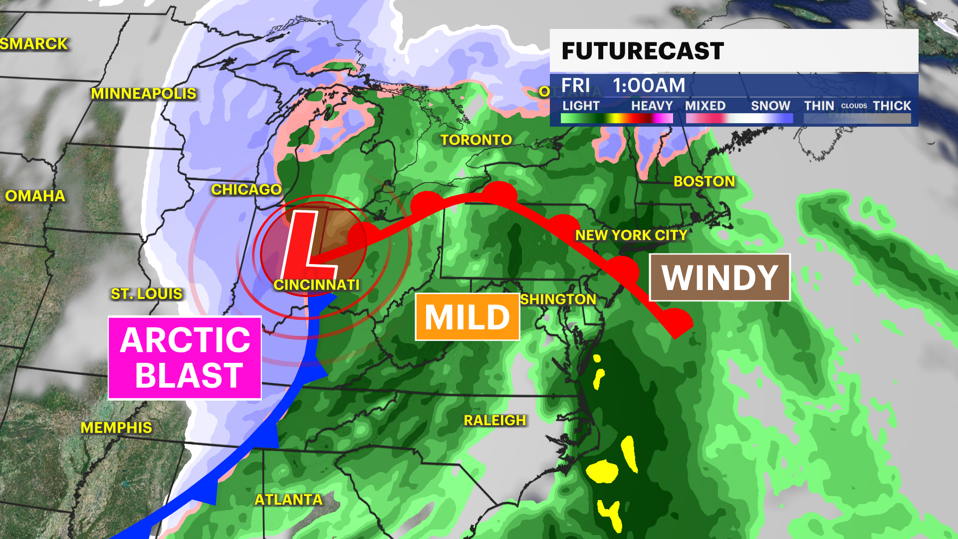 STORM WATCH: Heavy rain, damaging wind may hamper holiday travel this ...