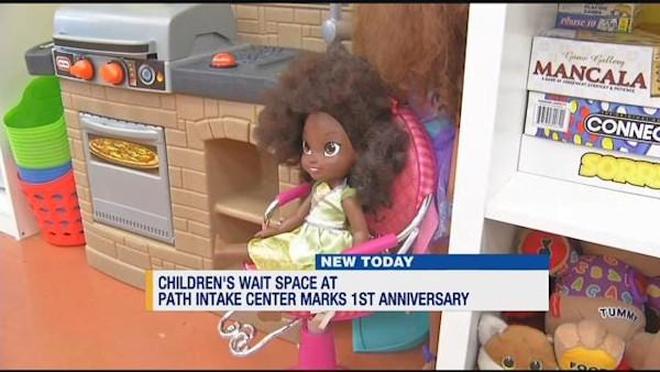 Wait Space room at Path Intake Center celebrates 1st anniversary