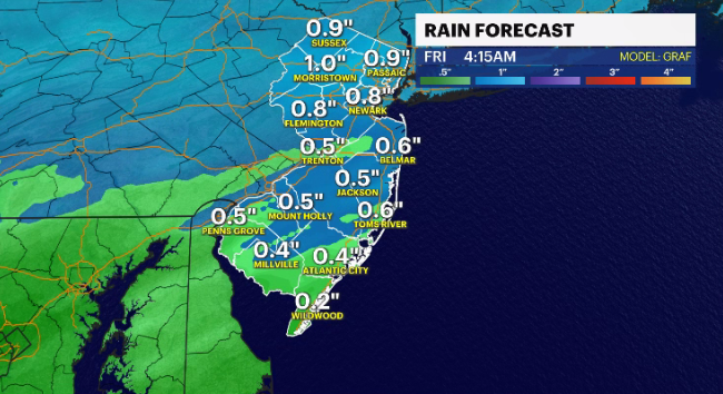 STORM WATCH: Steady rain on Thursday with temps in the 40s