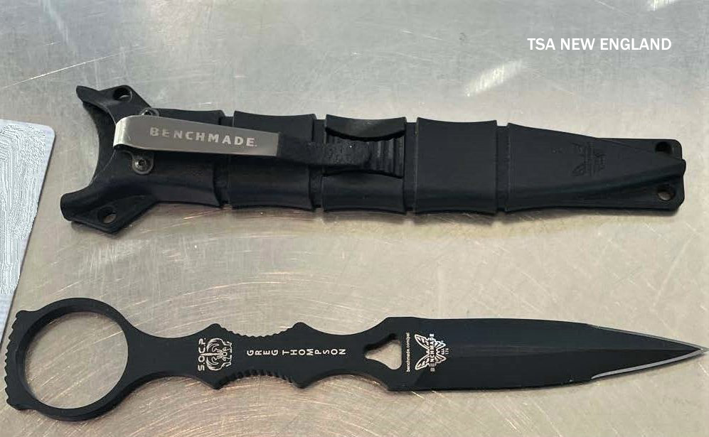 TSA discovers double-edged dagger inside passenger's bag at Bradley Int ...