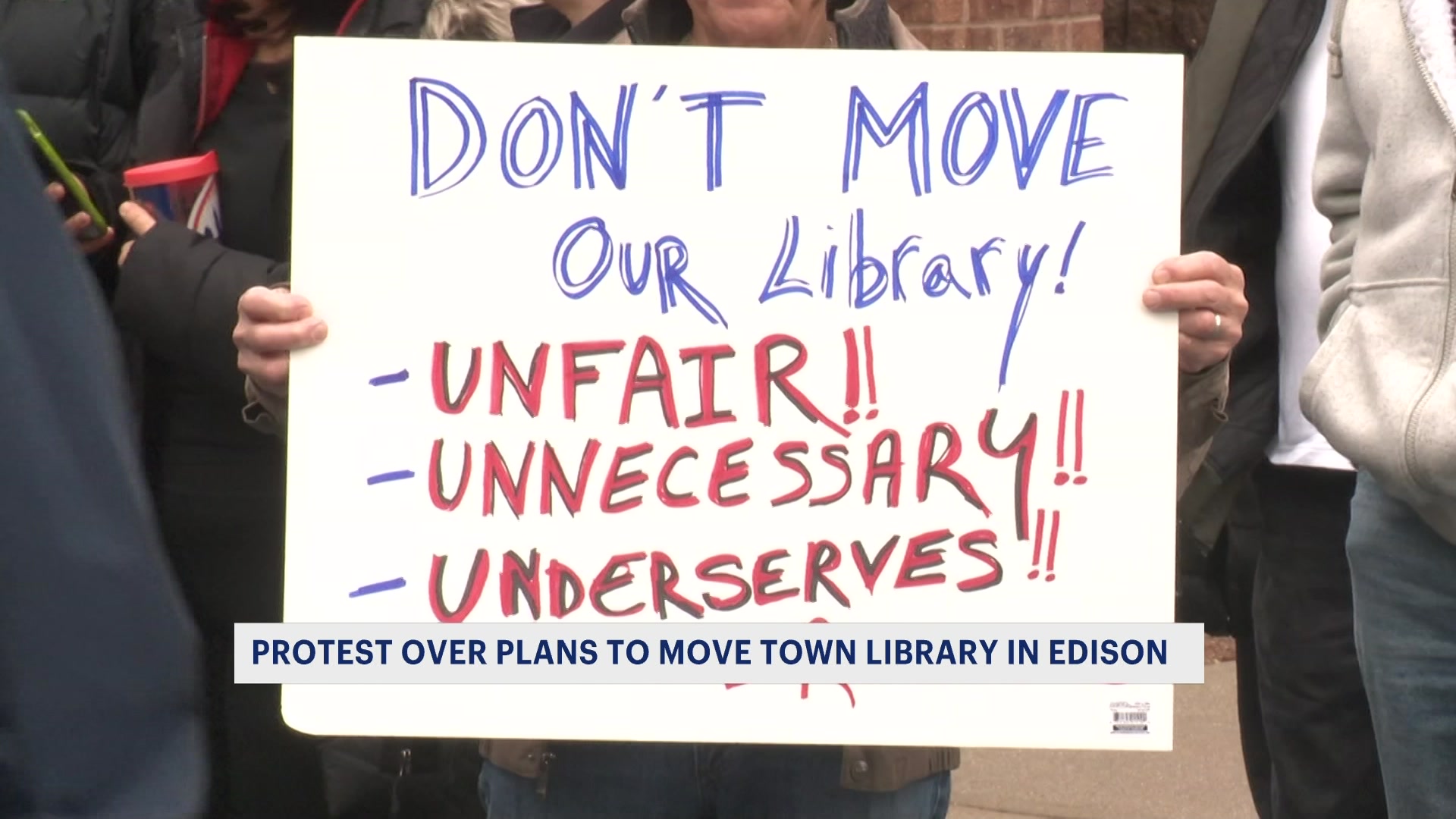 Edison residents protest against plan to relocate only library in Clara ...