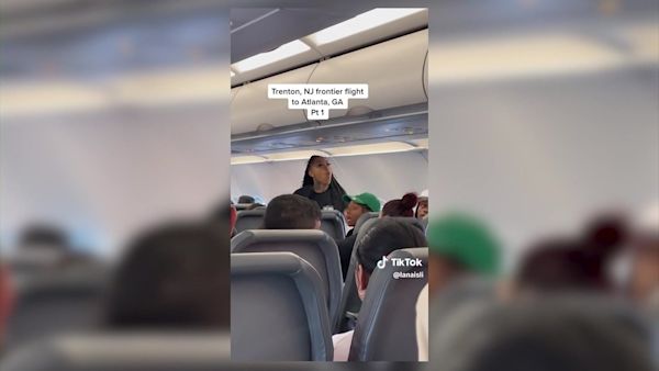 Another incident of passengers behaving badly on flight caught on camera