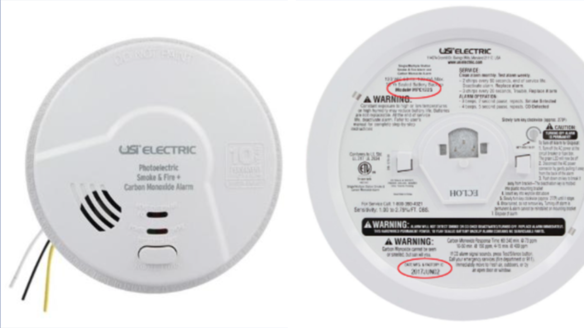 Universal Security Instruments recalls around 8,000 smoke, carbon ...