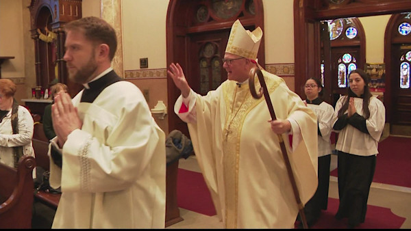 Cardinal Dolan celebrates Catholic Schools Week at Sacred Heart in Yonkers
