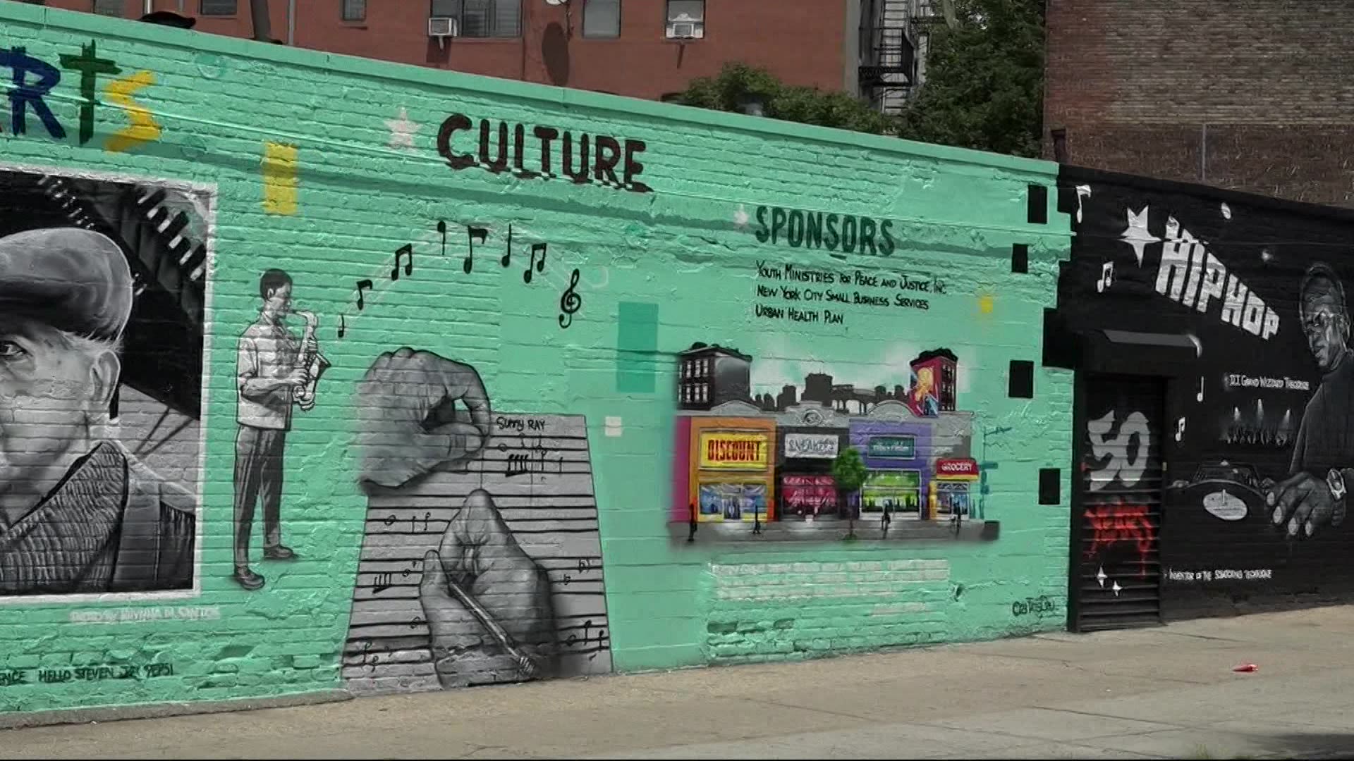 South Bronx welcomes new colorful mural