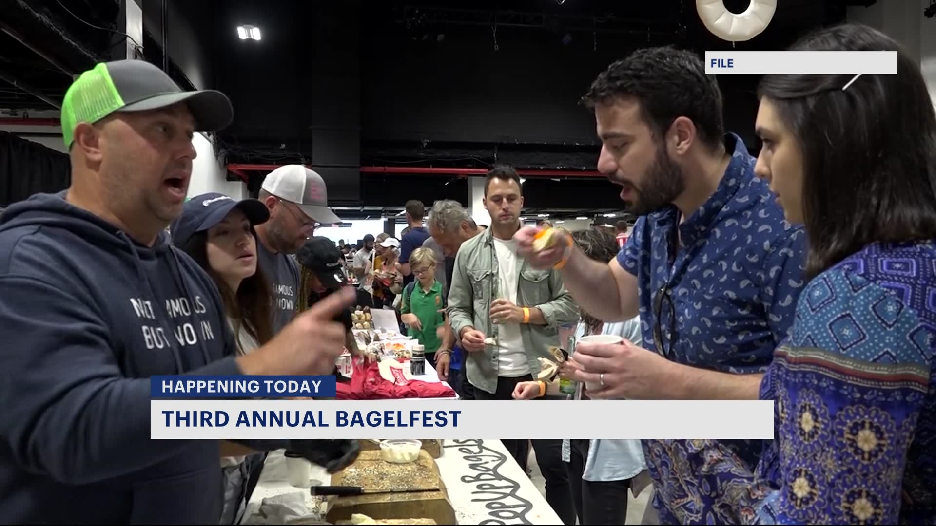 Experts judge best bagel in New York at Brooklyn’s BagelFest