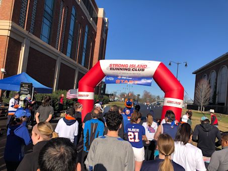 Islanders host Race to the Rink 5K run at UBS Arena for Children’s ...