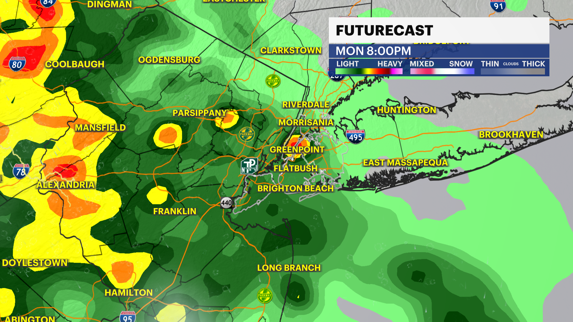 WEATHER TO WATCH: Rainy weather to return on Wednesday in New York City