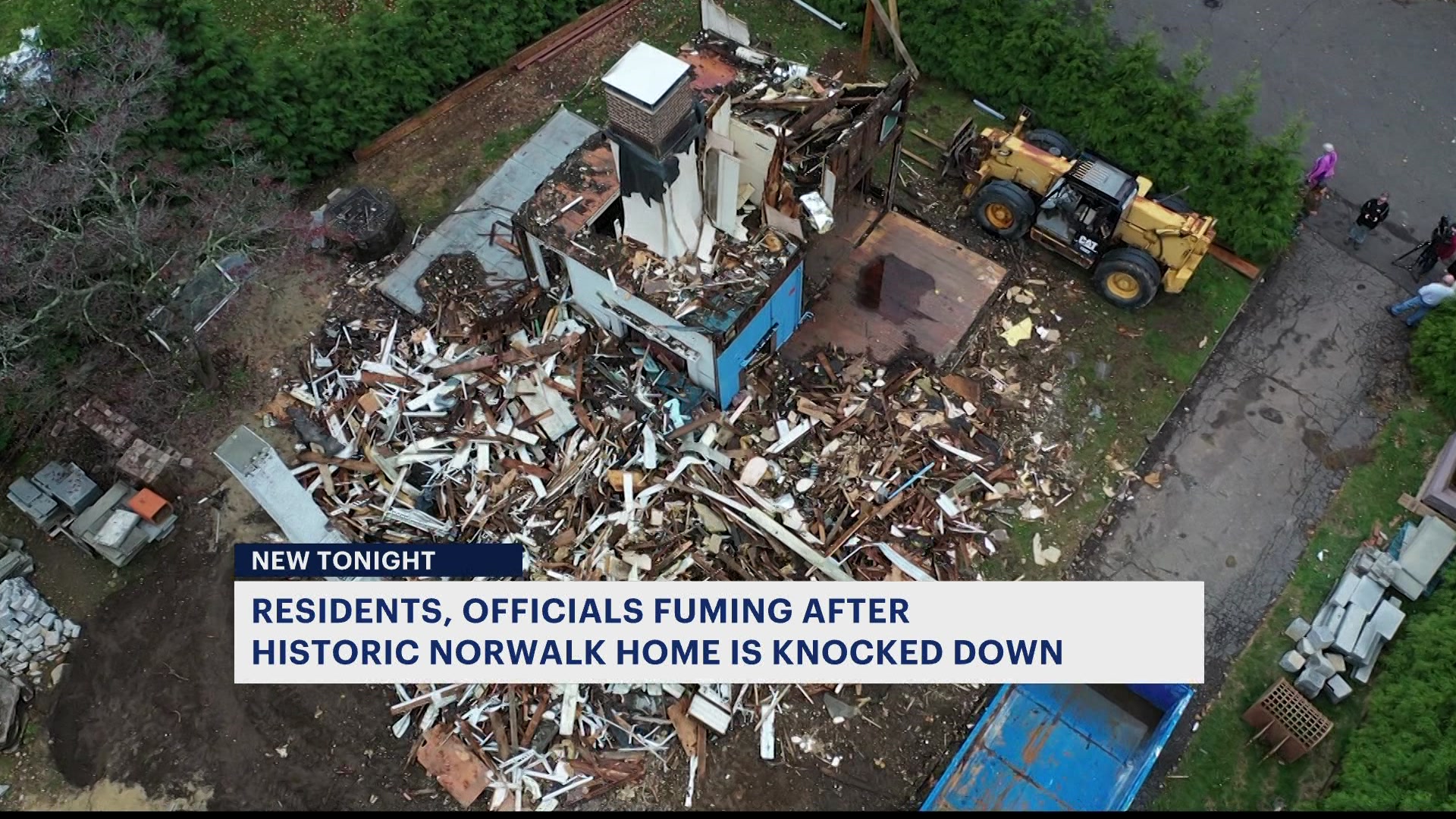 Historical home in Norwalk demolished without a permit