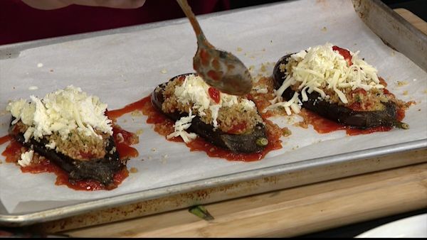 What's Cooking: Uncle Giuseppe's Marketplace's stuffed eggplant