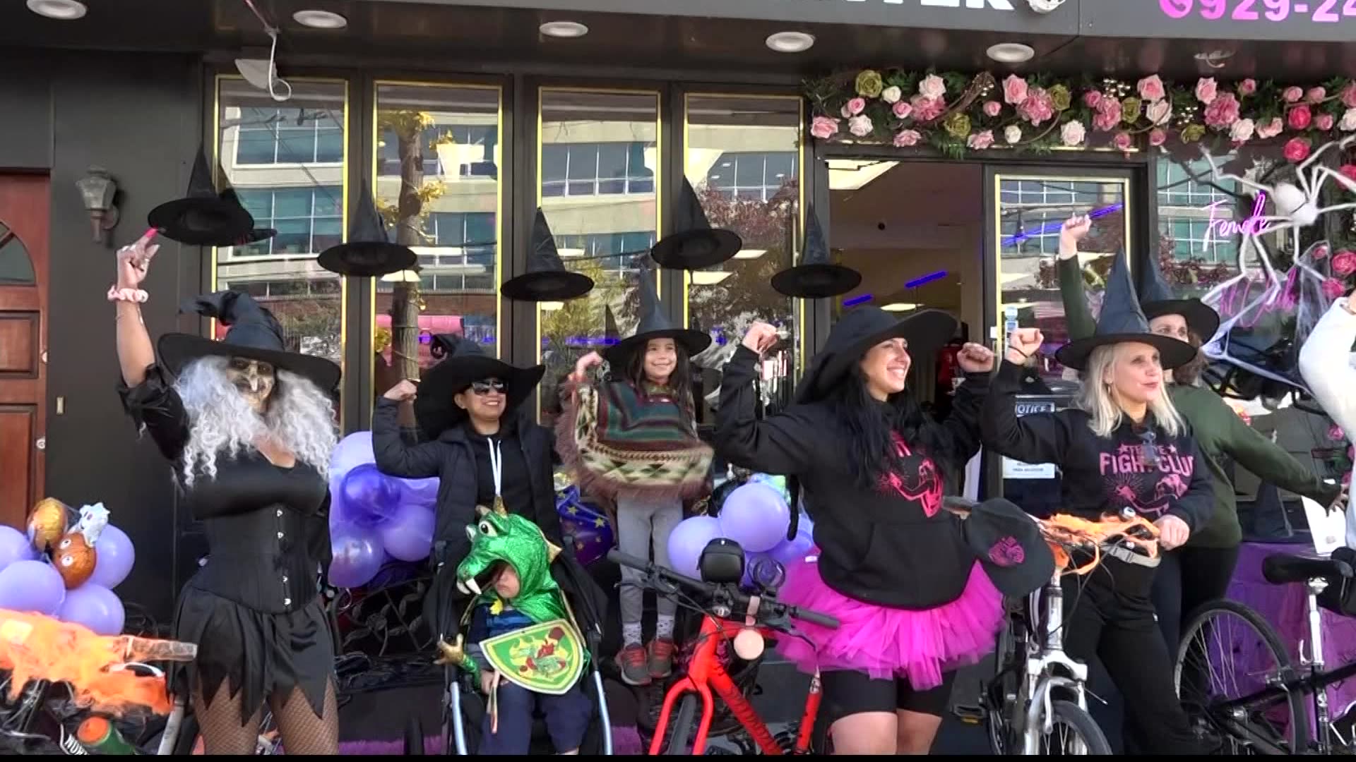 Female Fight Club hosts Bronx Witches Ride to benefit asylum seekers