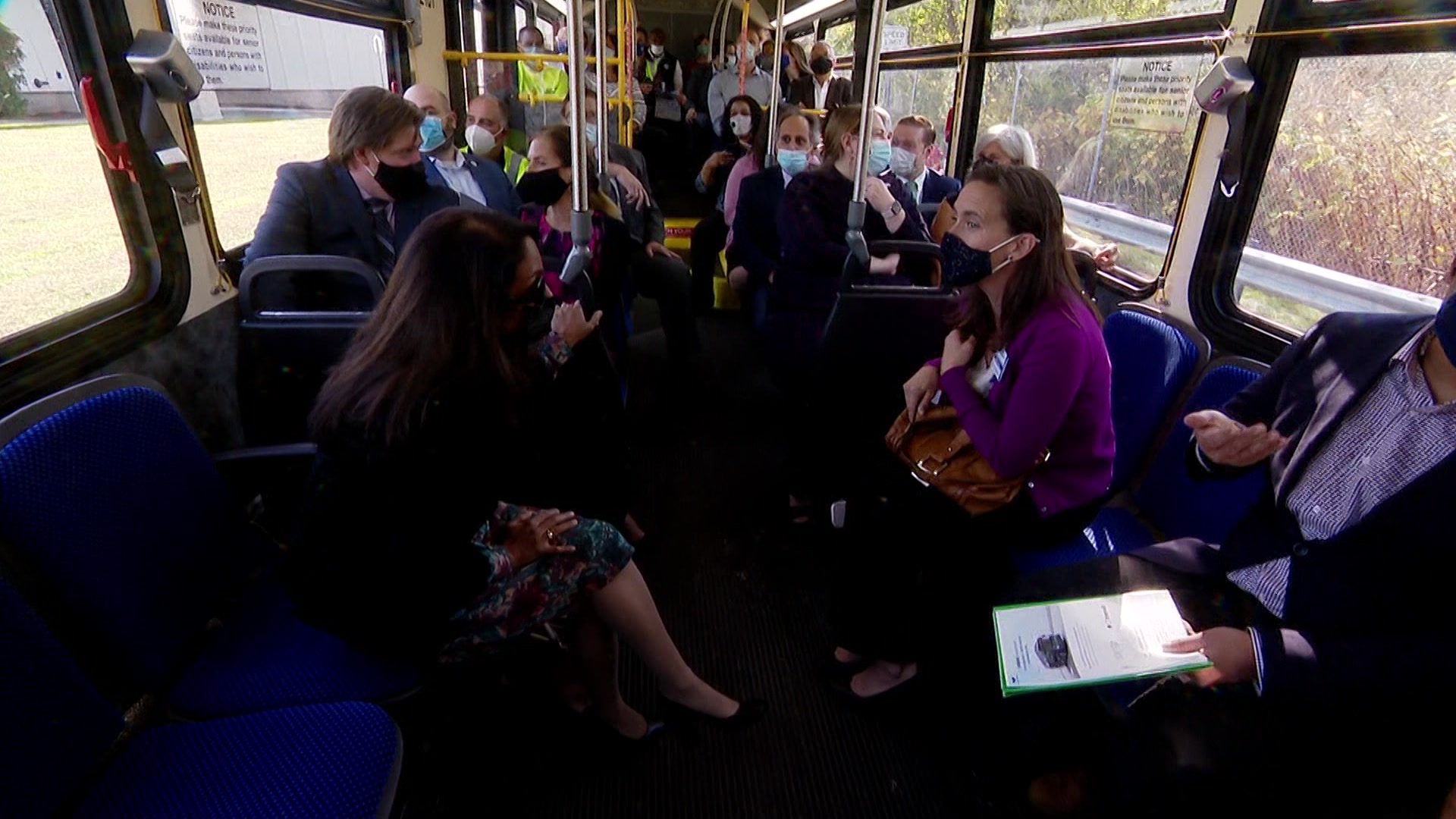 CT Transit unveils first all-electric bus in its fleet