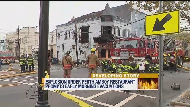 14 people displaced after explosion below Perth Amboy restaurant ...