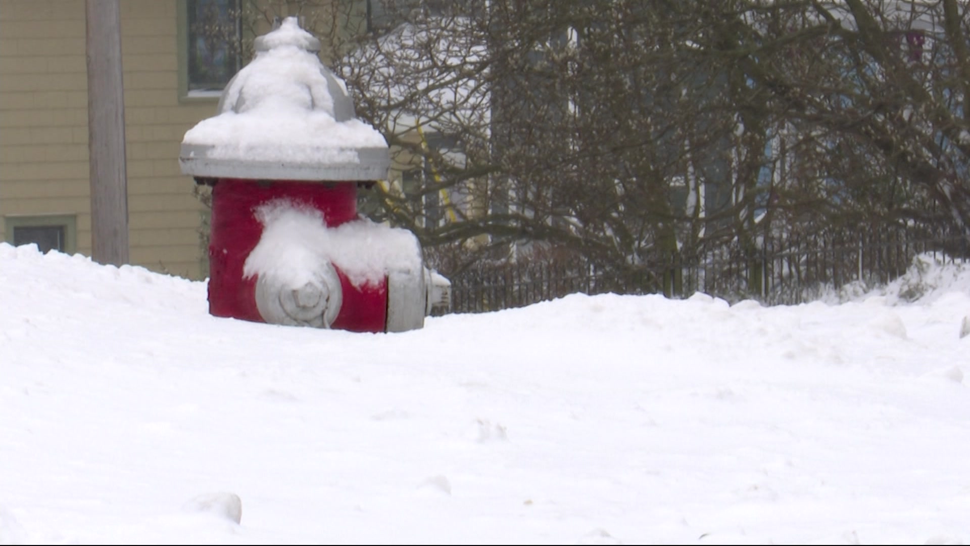 Firefighters remind citizens to shovel out fire hydrants from snow