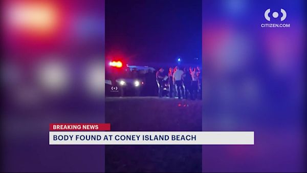 Police: Body found at Coney Island beach; identity not confirmed