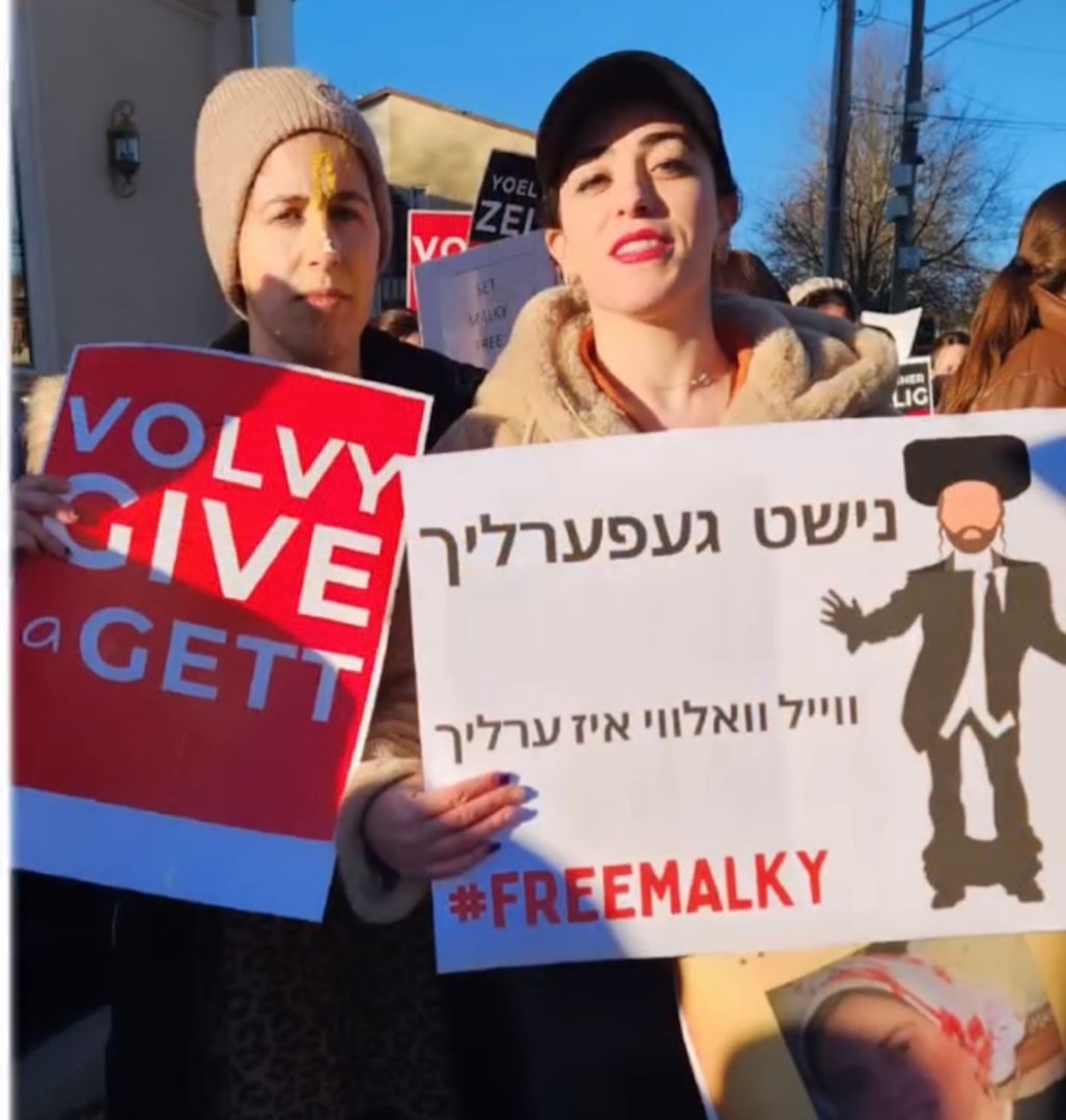 Controversial women’s rights protest held in Kiryas Joel for woman ...