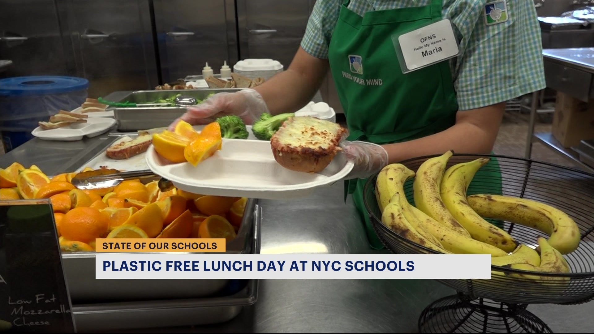 Brooklyn students & staff inspired to host plastic-free lunch day at school