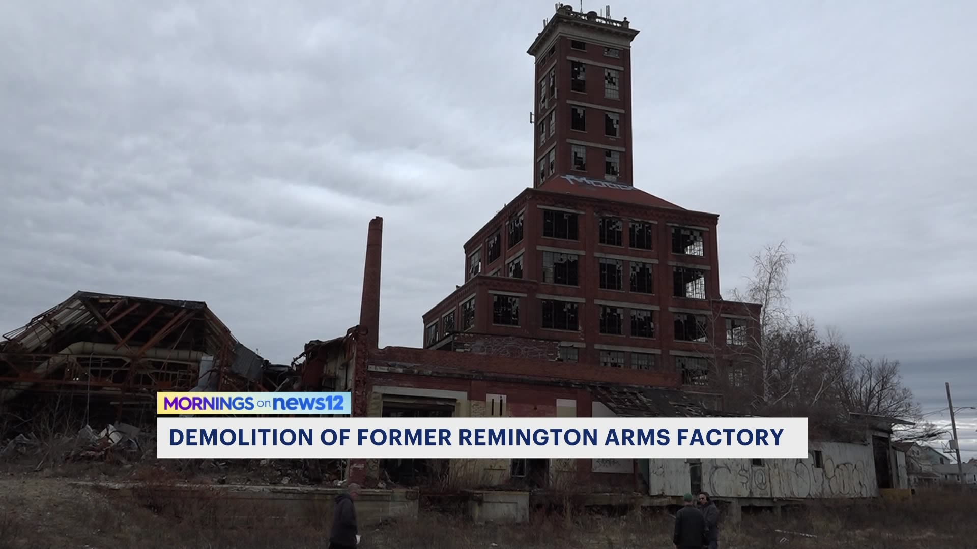 Bridgeport begins demolition of former Remington Arms factory