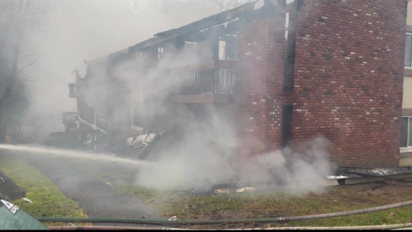 More than 25 people homeless after fire destroys their homes in Peekskill