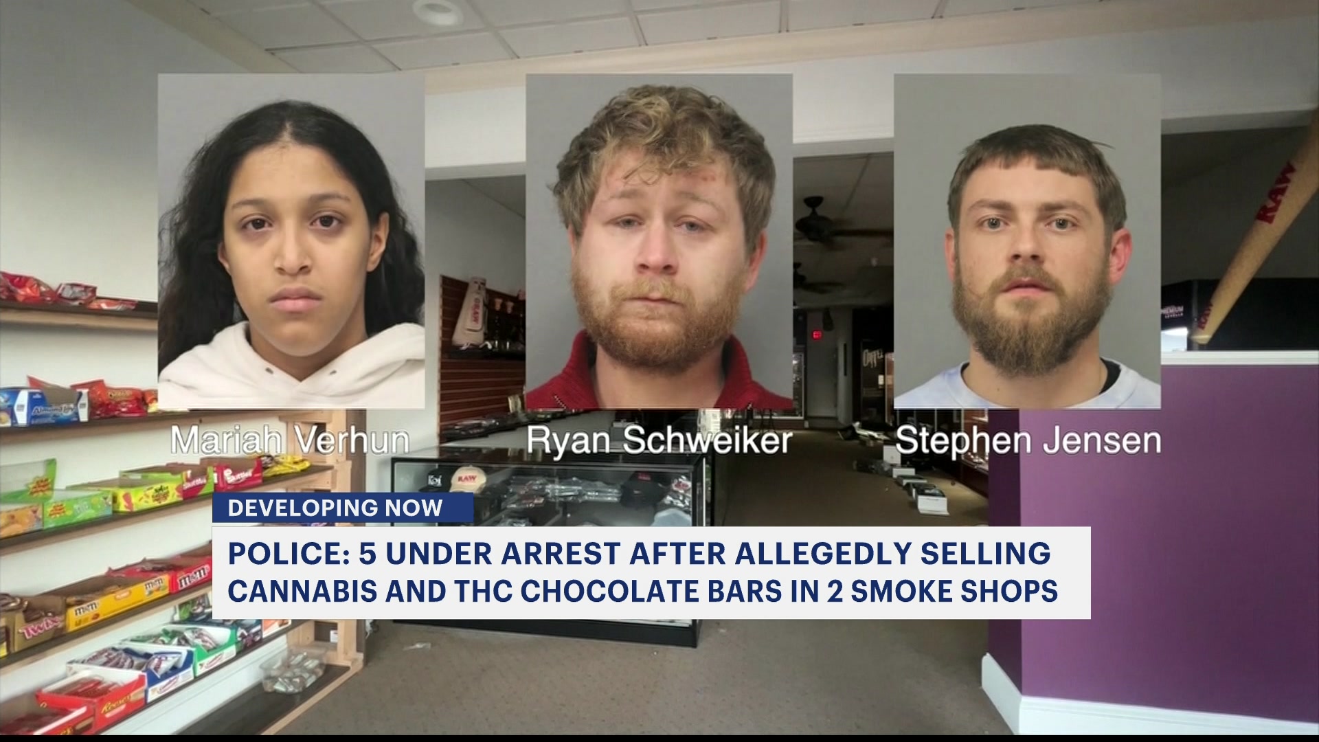 Nassau police: 5 arrested for illegally selling cannabis and THC ...