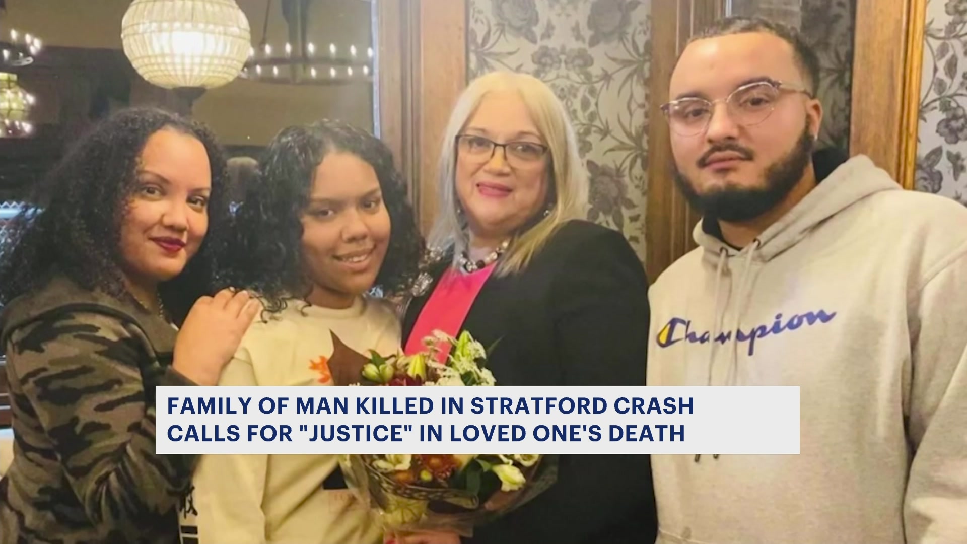 Family calls for justice after son was killed in Stratford accident