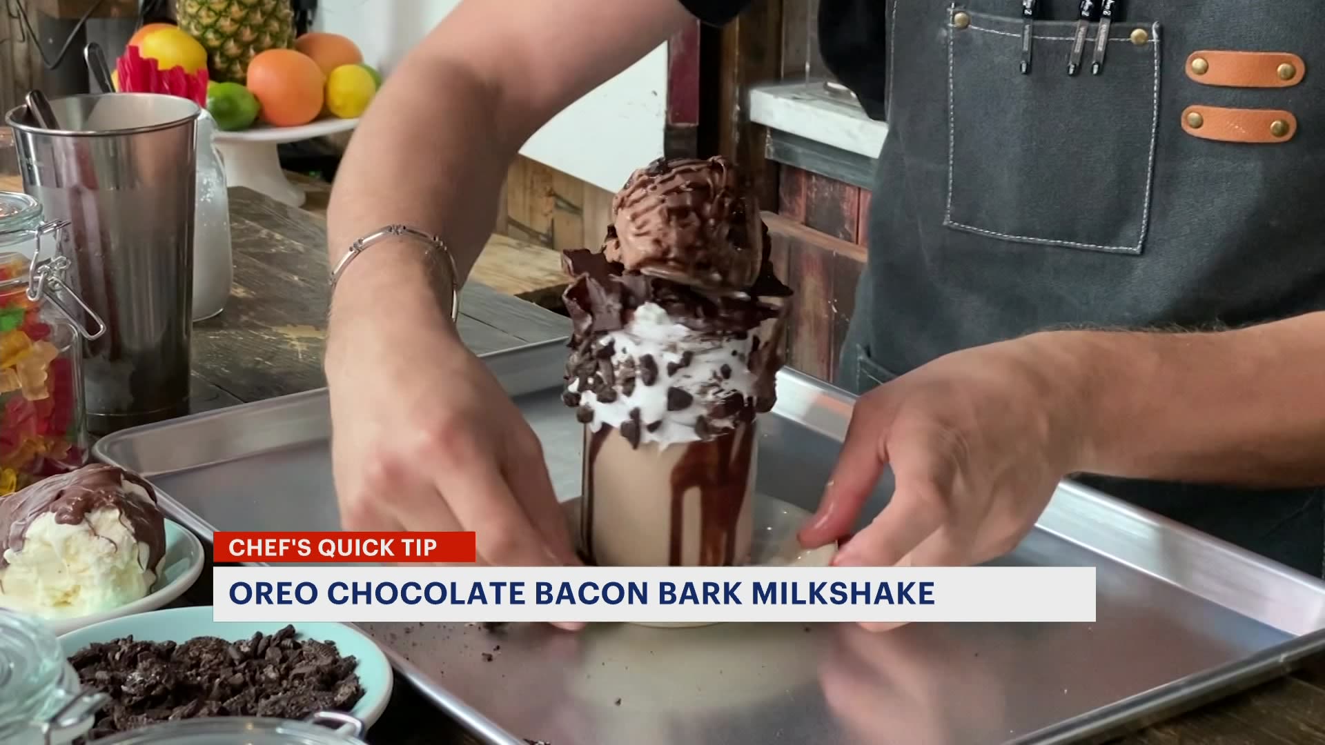 Chef's Quick Tip: Chocolate bacon milkshake