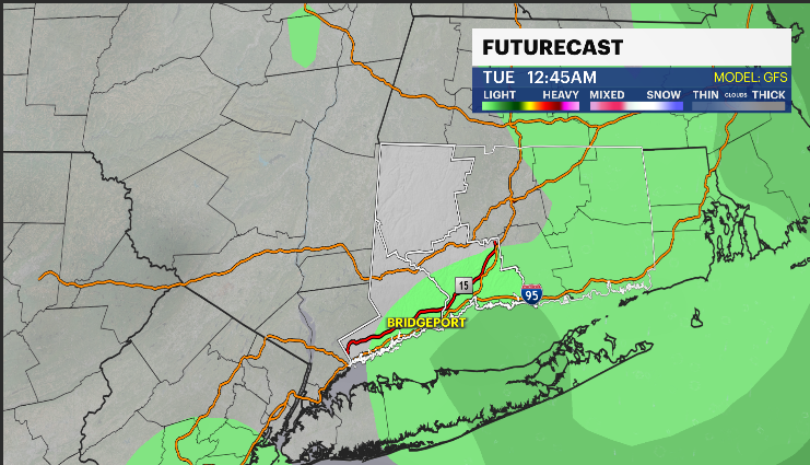 Clear and calm skies make for a pleasant Sunday in Connecticut