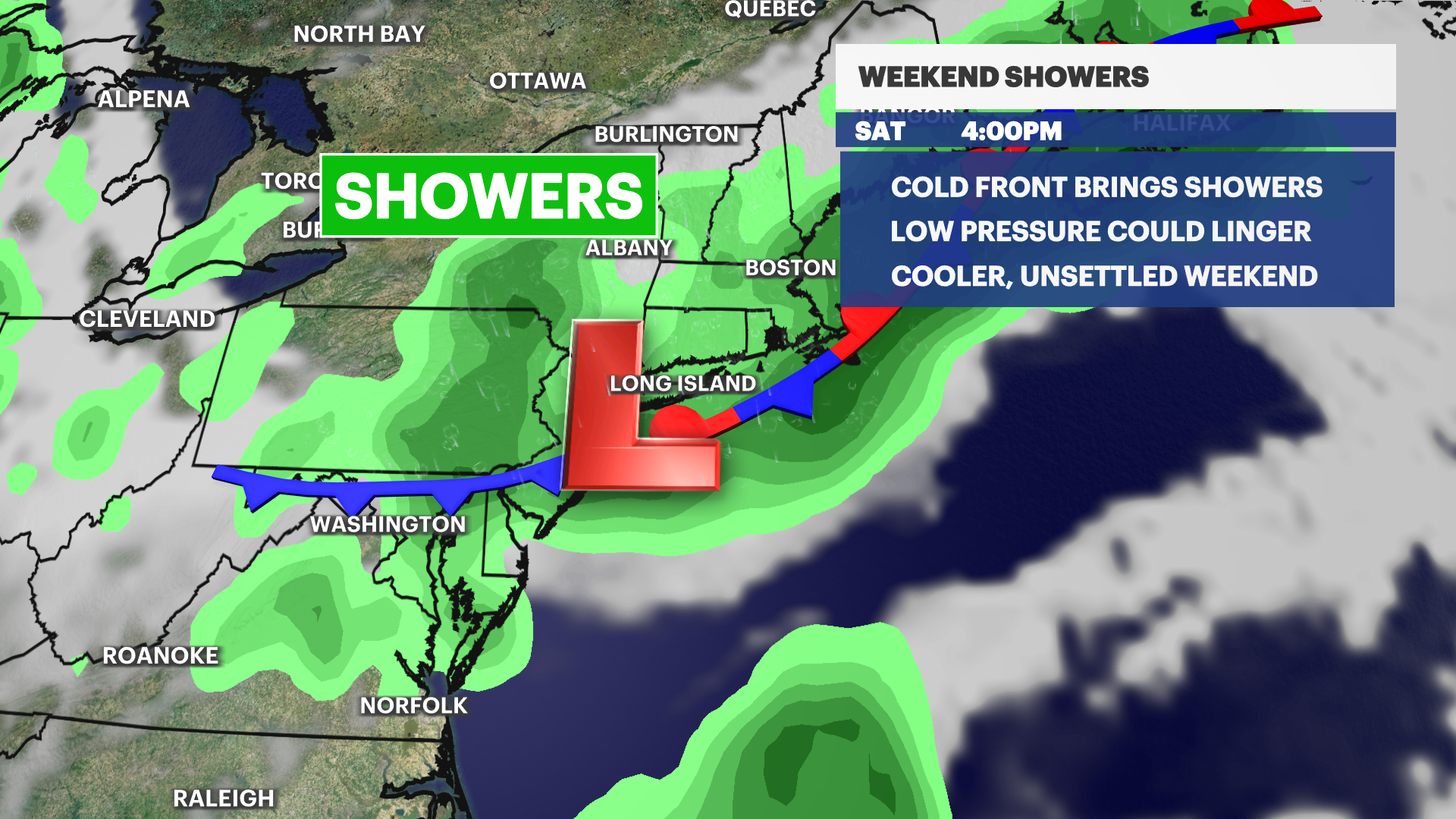 Warm, dry through Friday before showers move in to start the weekend